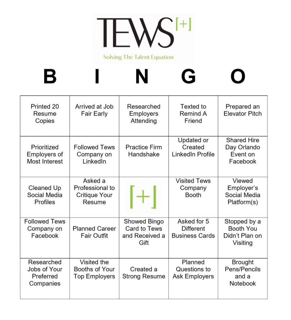 6 Things to Make the Most at Your Next Career Fair | TEWS